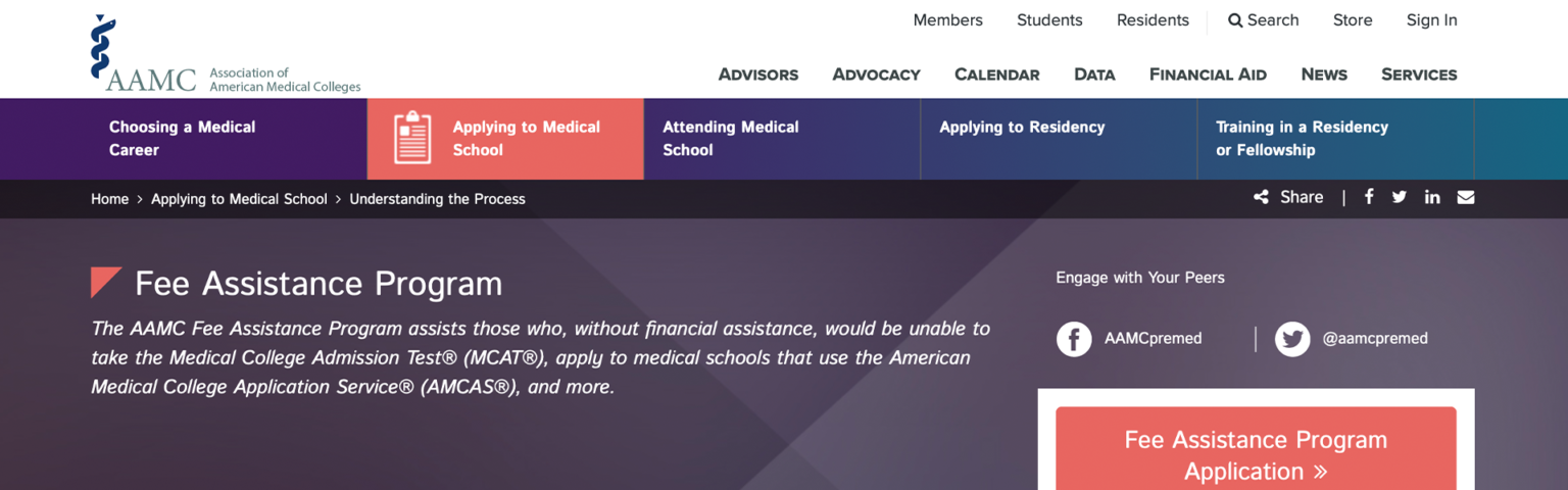 El Fee Assistance Program (FAP) del AAMC: la ayuda económica para el ...